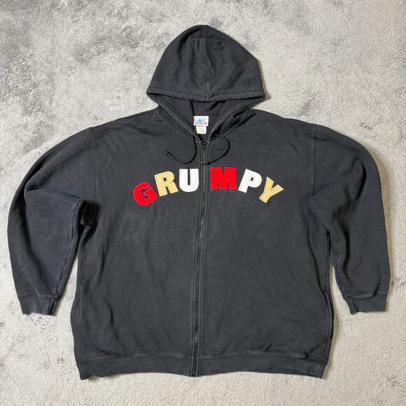 Disney | Jackets & Coats | Walt Disney World Disneyland Grumpy Hoodie ...